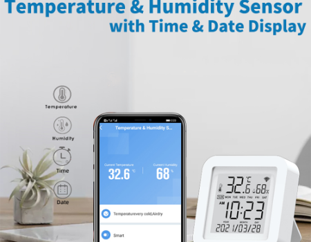 China Tuya Smart Life Wireless Digital LCD Display Thermometer Home ...