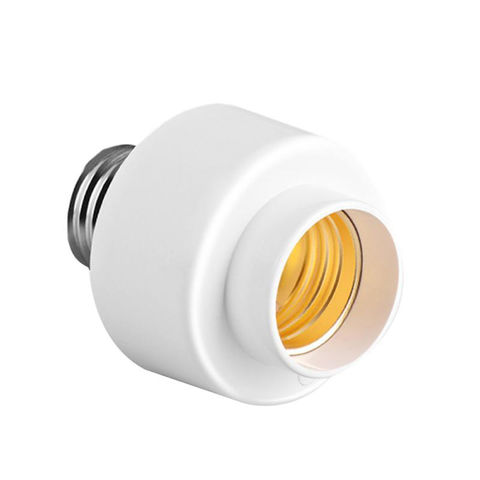 China E27 E26 WiFi Smart Light Bulb Adapter Lamp Holder Base Tuya Smart ...