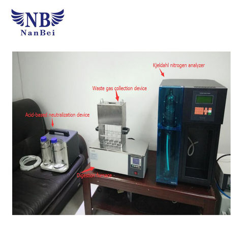 China Automatic Kjeldahl Apparatus for Protein Content Analysis on ...