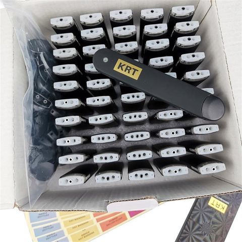 China KRT 1.0ml Cartridge Rechargeable Vapes Sticks Airflow Working ...