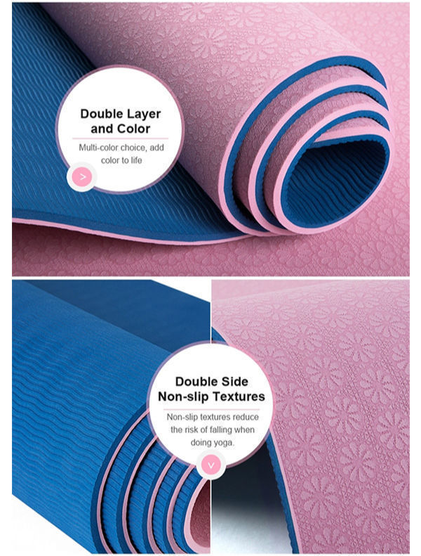 China Jump Exercsie Mat, Black Anti Slip Leg Tranining Soundproof Round ...