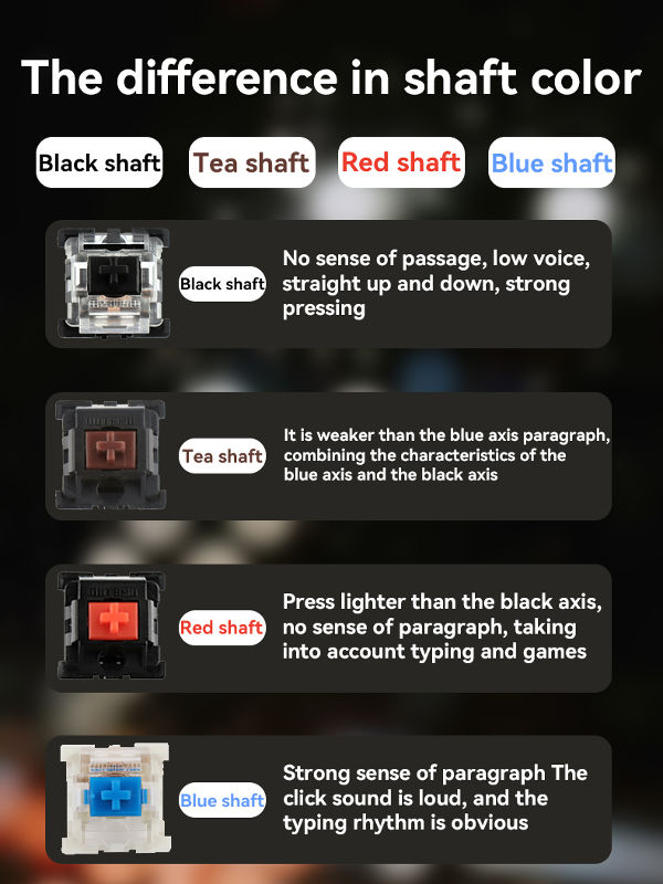 China Brown keyboard switches MX switch mechanical keyboard switch tea ...