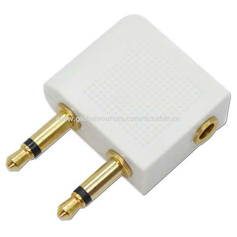 China 3.5MM audio airline travel adapter on Global Sources,airline ...