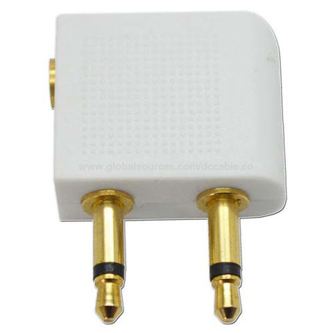 China 3.5MM audio airline travel adapter on Global Sources,airline ...
