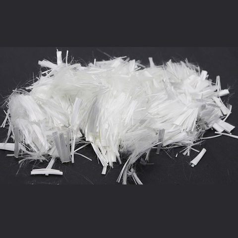 China PET fiber Polyester fiber Concrete reinforcing fiber cement ...