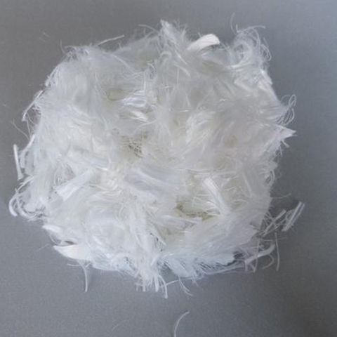 China PET fiber Concrete reinforcing fiber 12mm Polyester fiber paving ...