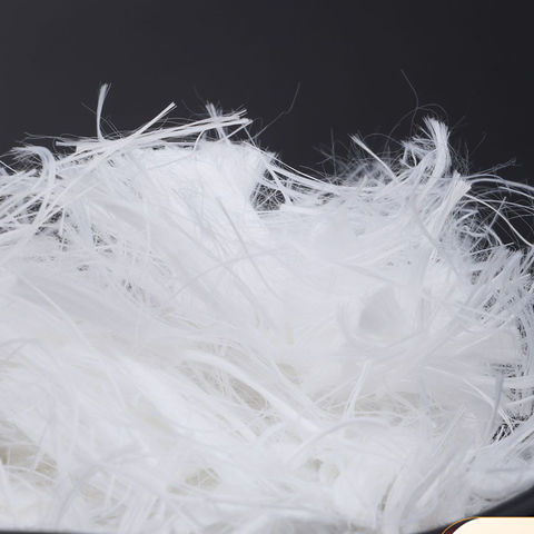 China PET fiber Concrete reinforcing fiber 12mm Polyester fiber paving ...