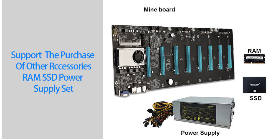 China Nvidia GPU Motherboard Rig Board 50mm 55mm 65mm Miningboard ...