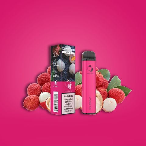 China High end popular disposable e-cigarette 2000 puffs Gunnpod vape ...