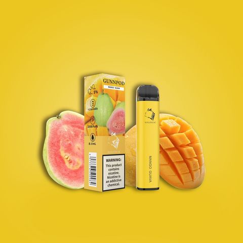 China Best price with top quality 2000 puffs Gunnpod disposable e ...