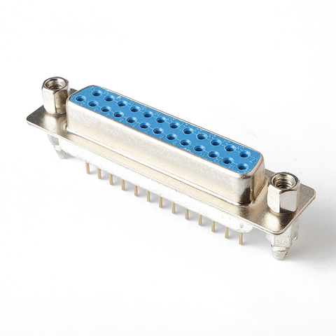 China High quality DB 25P Female Connector D-SUB 25Pin Solder Type For ...