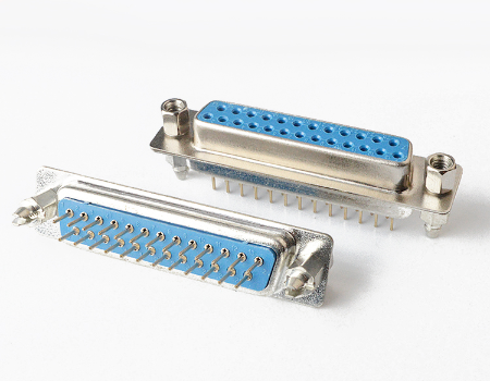 China High quality DB 25P Female Connector D-SUB 25Pin Solder Type For ...