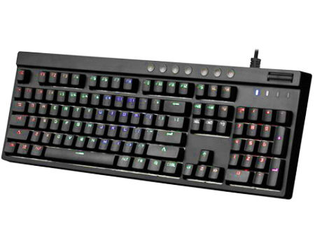 Full Size 104 Keys Metal Wheel For Volume Control Mechanical Keyboard ...