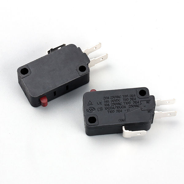 KW4-3Z-3 5A Straight handle Micro Switch SPDT NO lever PCB terminal limit switches with wheels ...