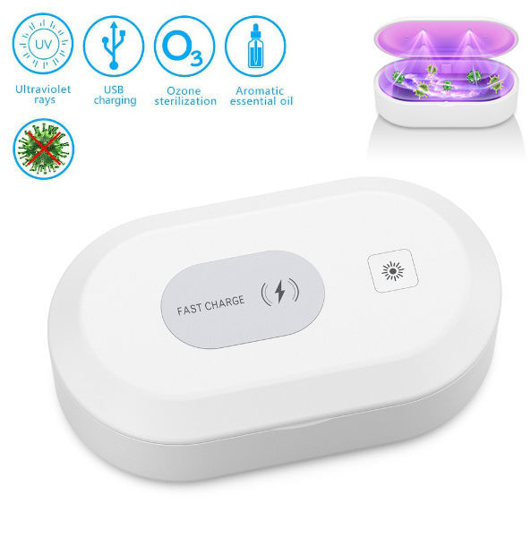 China Best mobile phone wireless charging uv sterilizer box with best ...