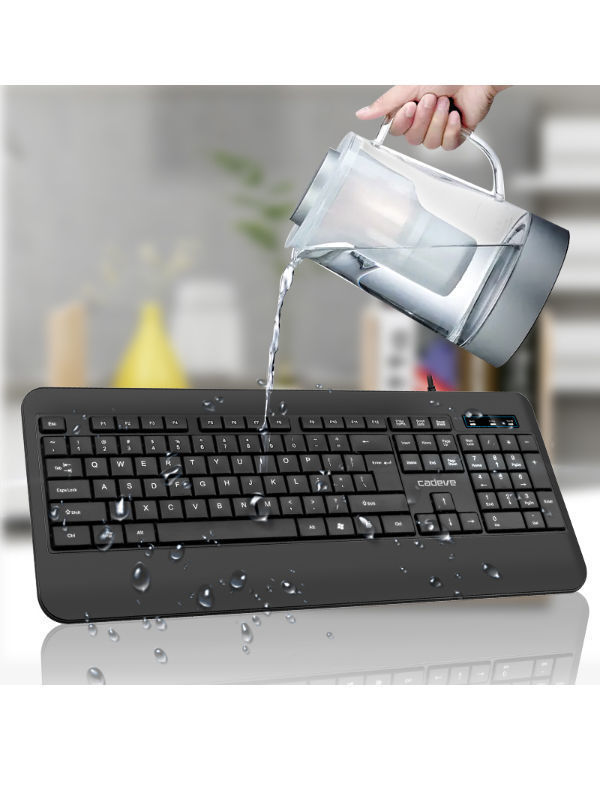 Waterproof Membrane Keyboard ,Wired Keyboard USB keyboard with simple ...