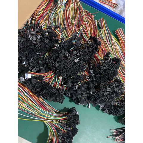 China 1.27mm 20P Red Micro Match IDC Type to 20P Micro Match IDC L=50MM ...