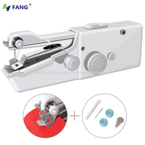 China Handheld electric home sewing machine mini sewing machine on ...