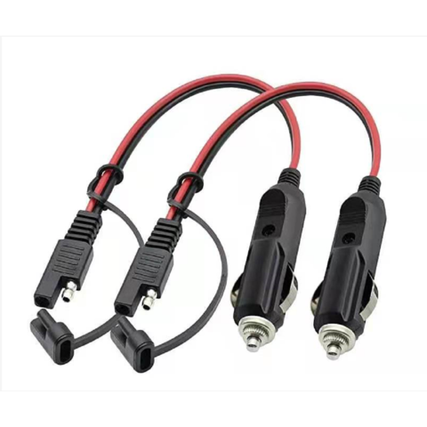China Cigarette lighter plug extension cable vehicle power cable bullet ...