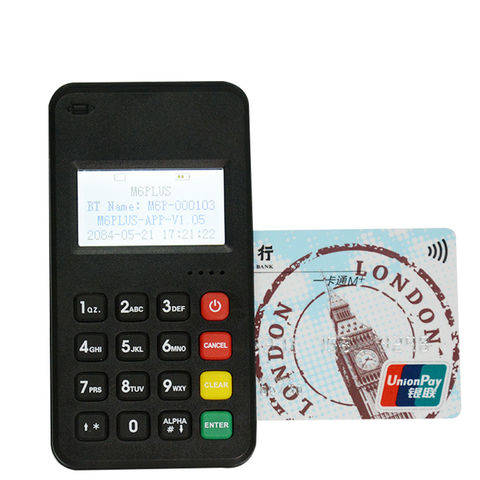 China Bluetooth EMV PCI Certification 3 In 1 Card Payment MPOS M6 PLUS ...