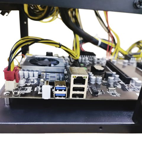 China B85 Rig Case for Mining Ethereum coin Mining Case with 1800w PSU ...