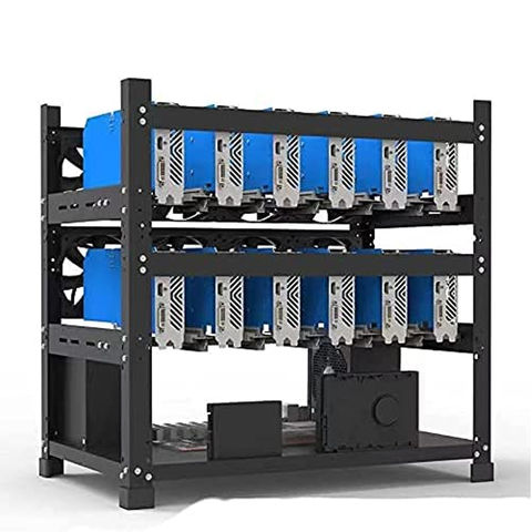 China Mining Rig Frame for 12GPU Steel Open Air Miner Mining Frame Rig ...
