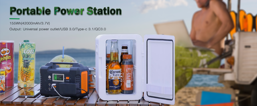 UPS 150Wh Portable Power Bank AC DC 40000mAh USB Power Station for ...