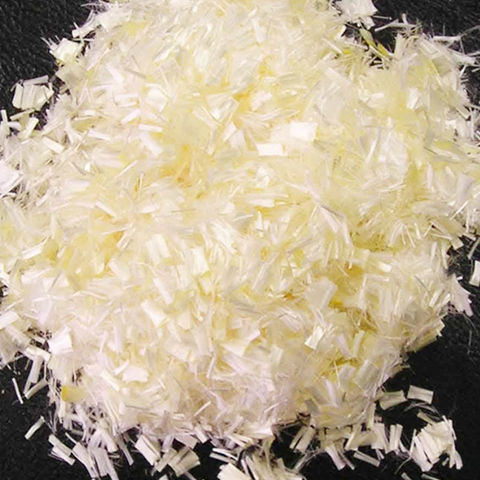 China PAN fiber Polyacrylonitrile fiber 9mm Concrete reinforcing fiber ...