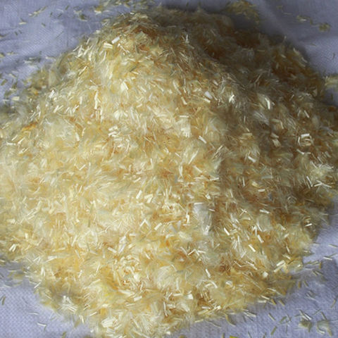 China PAN fiber Polyacrylonitrile fiber 9mm Concrete reinforcing fiber ...