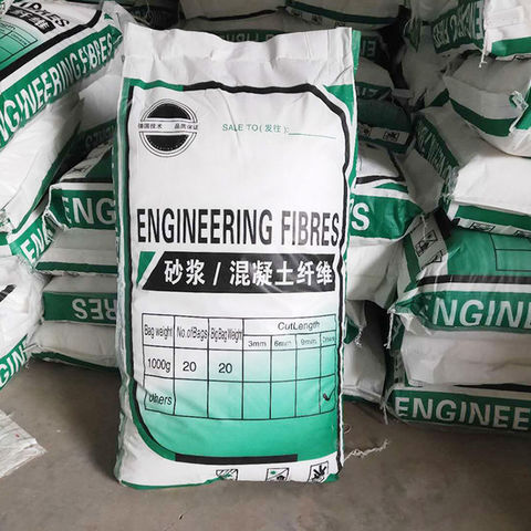 China PAN fiber Polyacrylonitrile fiber 9mm Concrete reinforcing fiber ...