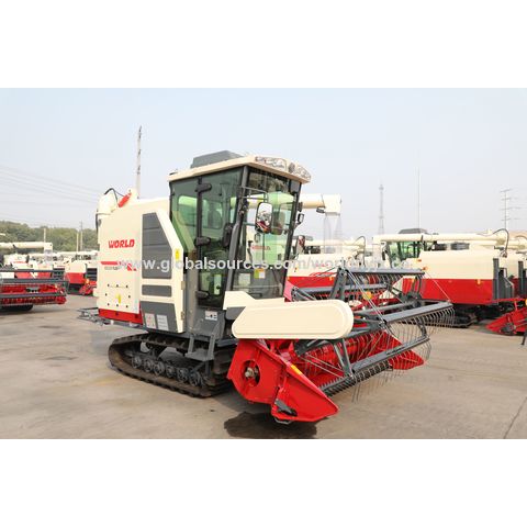 China WORLD BRAND Agriculture self-propelled whole-feeding combine ...