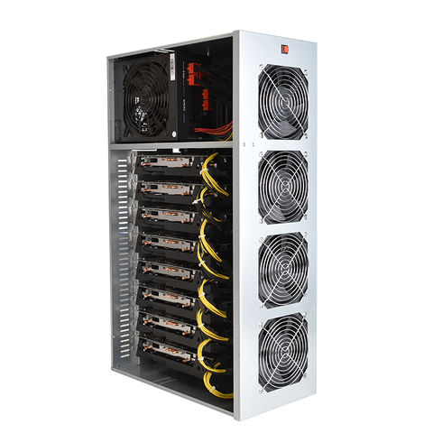 China ETH Crypto Mining Rig Machine S37 Motherboard with 1850W PSU 8GB ...