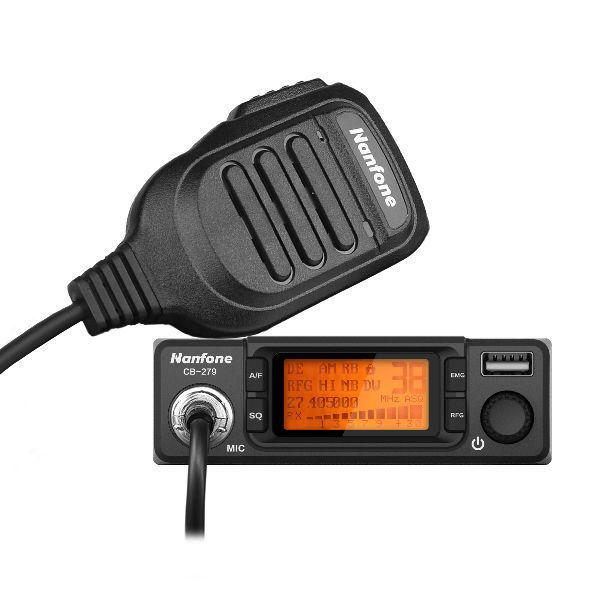 12V/24V CB Radio with Dot Matrix Display CB 279, CB radio Transceiver ...
