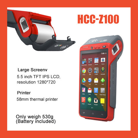 China Payment Device EMV PCI 5.5 inch TFT IPS LCD 4G WiFi Android Point ...