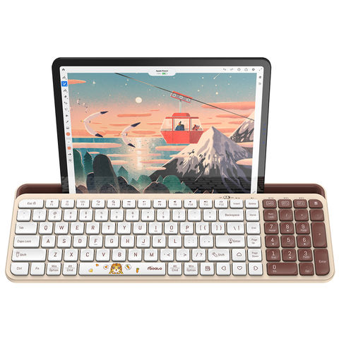 China Three-mode Wireless Bluetooth 5.0 Wireless Keyboard,QWERTY ...