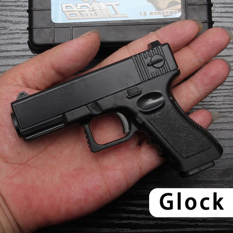 China Mini Alloy Toy Gell Ball Gun Model Glock Colt Desert Eagle Fake ...