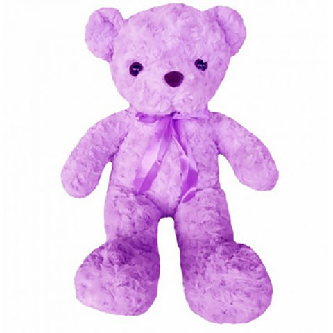 Giant Purple Teddy Bear