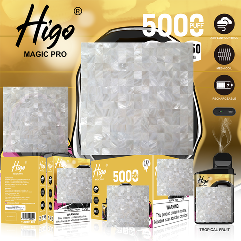 China Factoryprice wholesale Higo 5000puffs disposable electonic ...
