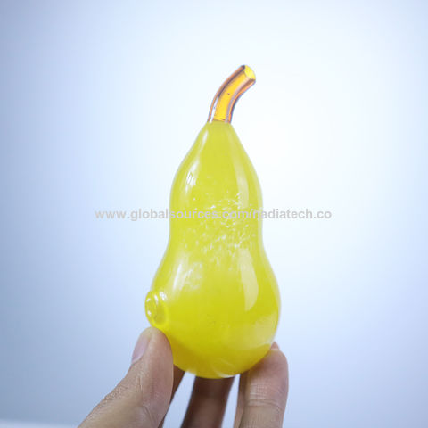 China 4.8'' Nadia Pear Shape Glass Tobacco Pipe on Global Sources,Glass ...
