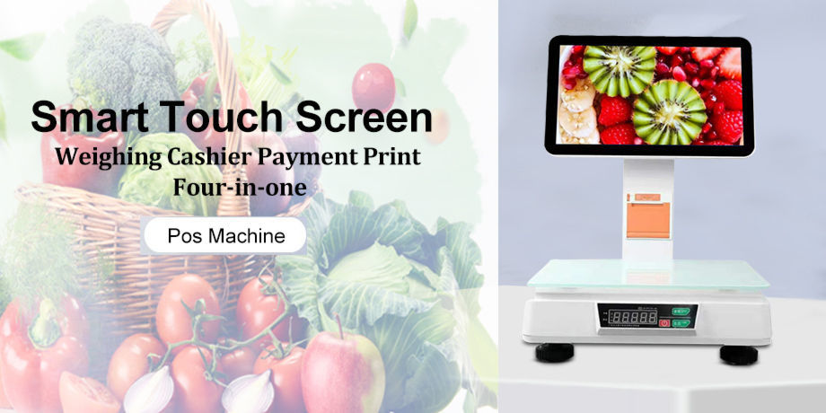 China Complete All in one ePOS System 15.6" Touch Screen Weighing Scale ...