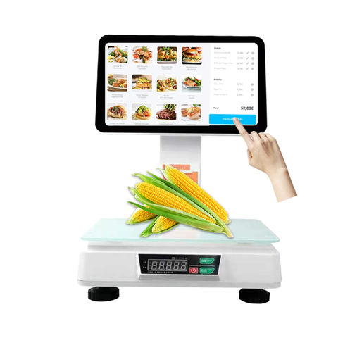 China Complete All in one ePOS System 15.6" Touch Screen Weighing Scale ...