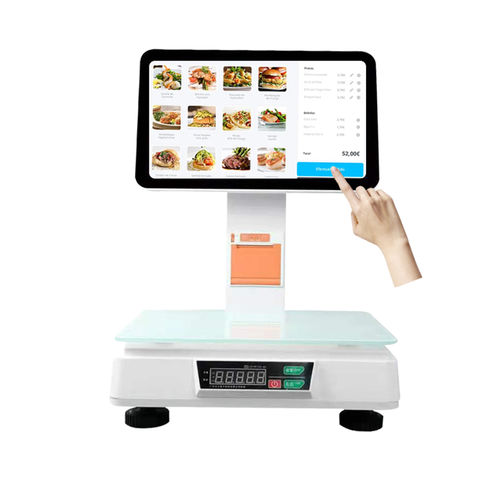 China Complete All in one ePOS System 15.6" Touch Screen Weighing Scale ...