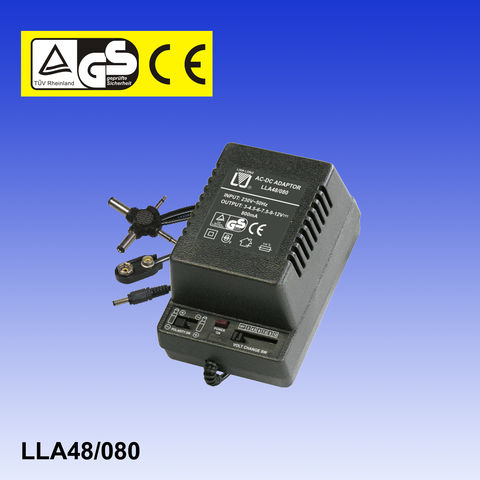 China AC/DC 300mA Adapter with CE/GS/TUV/CCEE Approvals on Global ...
