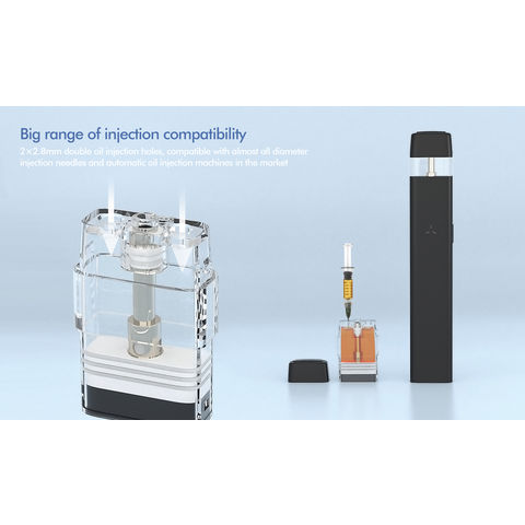 China Replaceable pod and rechargeable battery preheat vape for thick ...