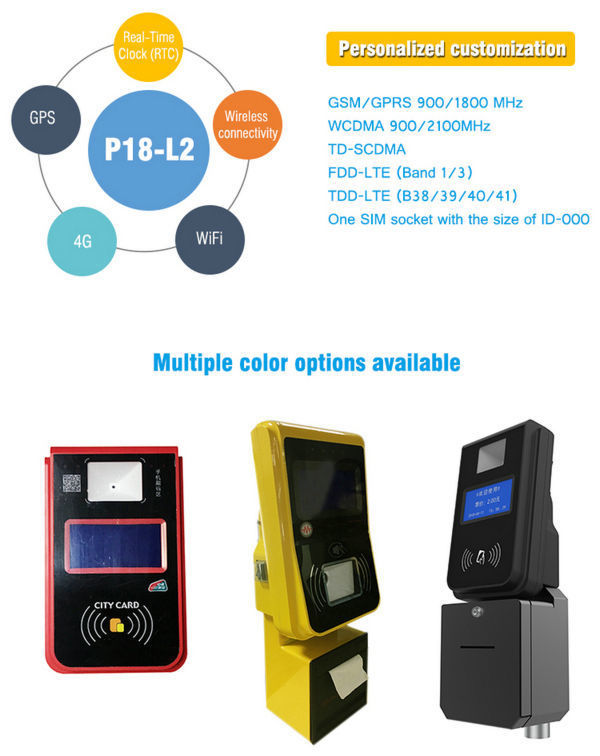 China 4.3 Inch Electronic LCD RFID Contactless NFC Bus Card Validator ...