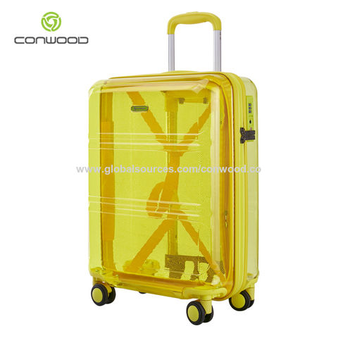 China Transparent luggage, China new design BSCI certificated, REACH ...