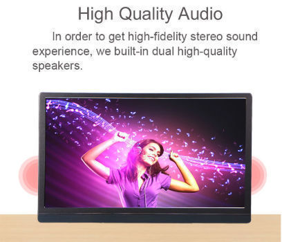 China 15.6 inch video game TFT monitors 1080P IPS with TYPE-C 60Hz for ...