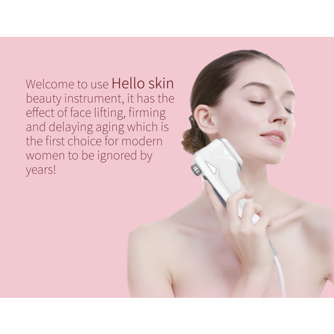 China Portable HIFU Device Facial Treatment Handheld Wrinkle Removal ...