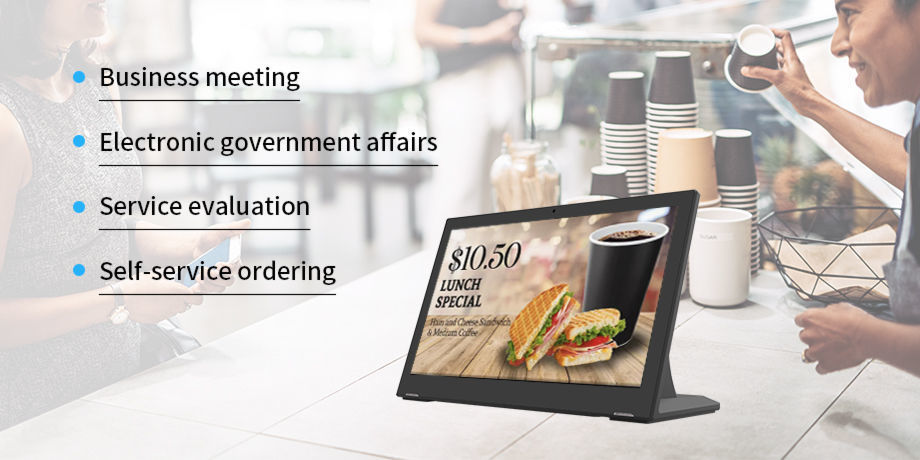 Meeting room display open-frame monitor 17.3" android tablet All in one ...