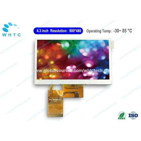 China 800x480 Resolution IPS LCD modules 4.3 inch TFT LCD screen with ...